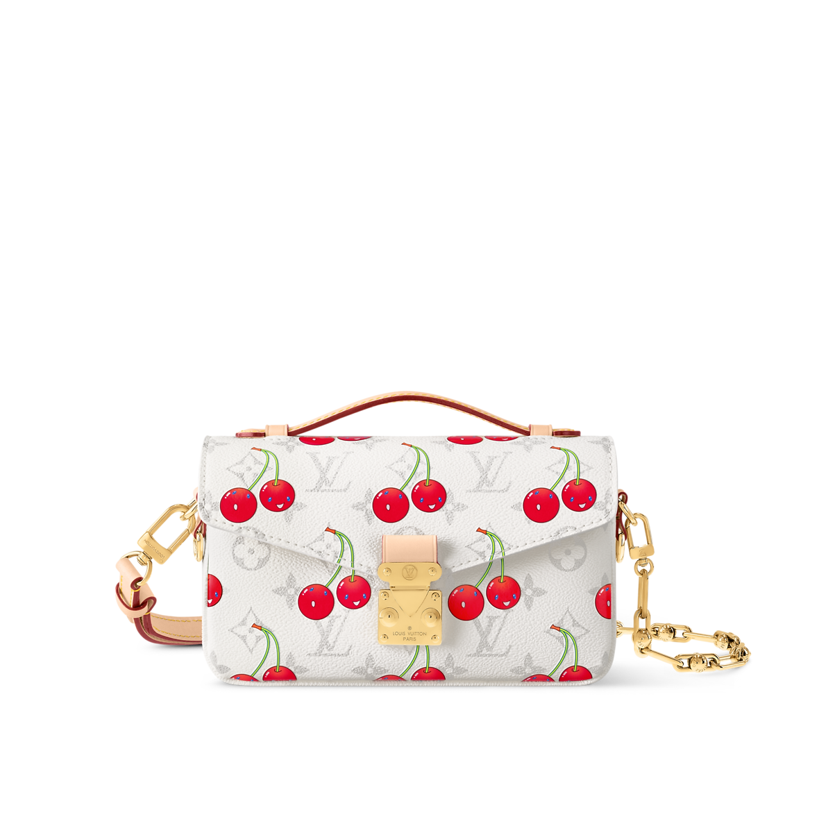 LV x TM - เซ็ตยางรัดผมรุ่น Monogram Cerise . - แอคเซสเซอรี่ หลุยส์ วิตตอง เว็บไซต์อย่างเป็น ...